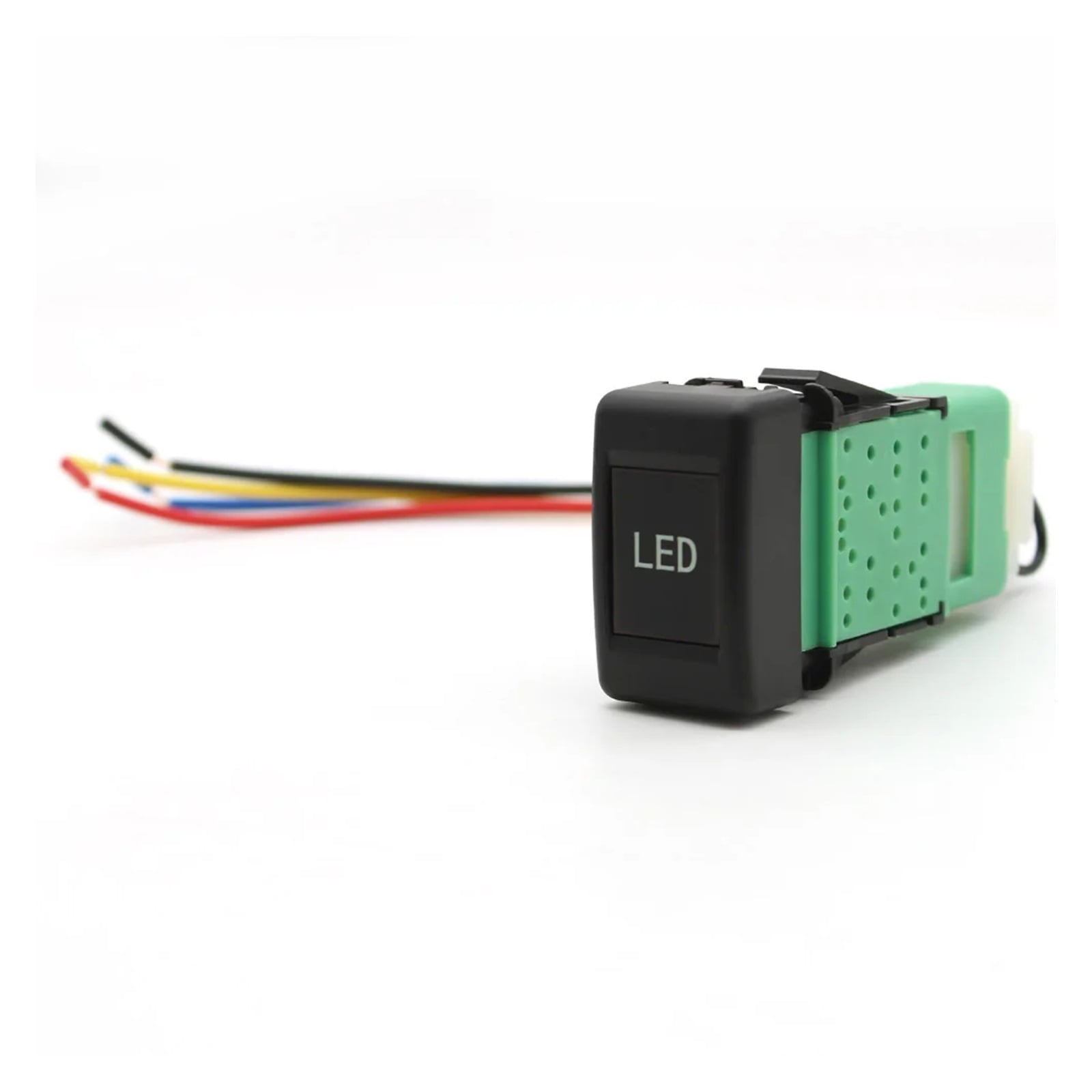 Car LED Light Daytime Running Light Power Push Button Rear Diff Switch ...