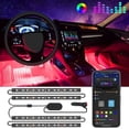 Car LED Lights, Car Interior Lights with App Control, RGB Lights with ...