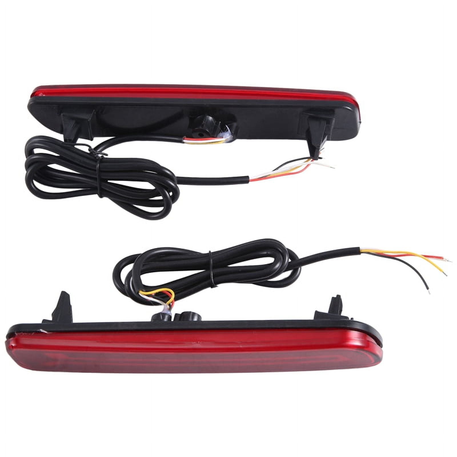 Car LED Rear Brake Tail Bumper Reflector Rear Fog Warning Light for ...