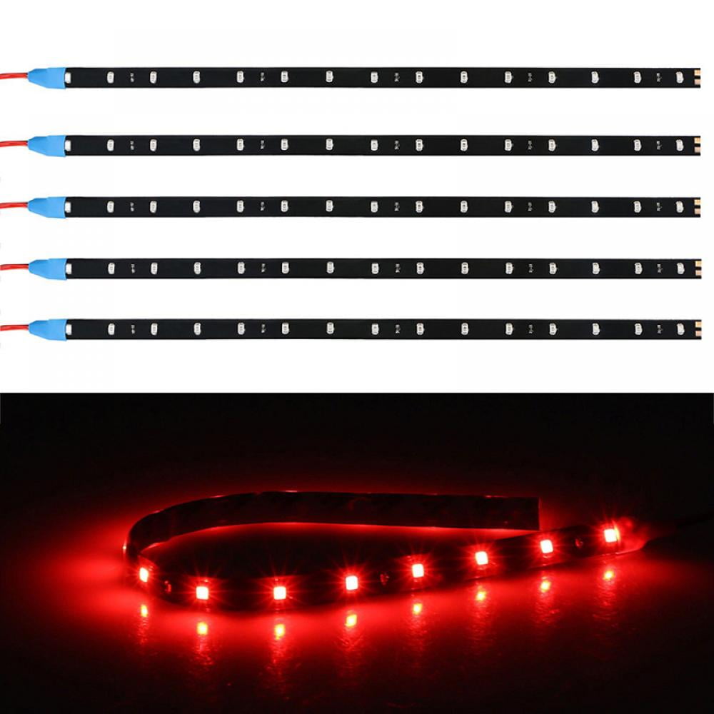 Car LED Strip Light 6 Pieces LED Multicolor Car Interior Music Light ...