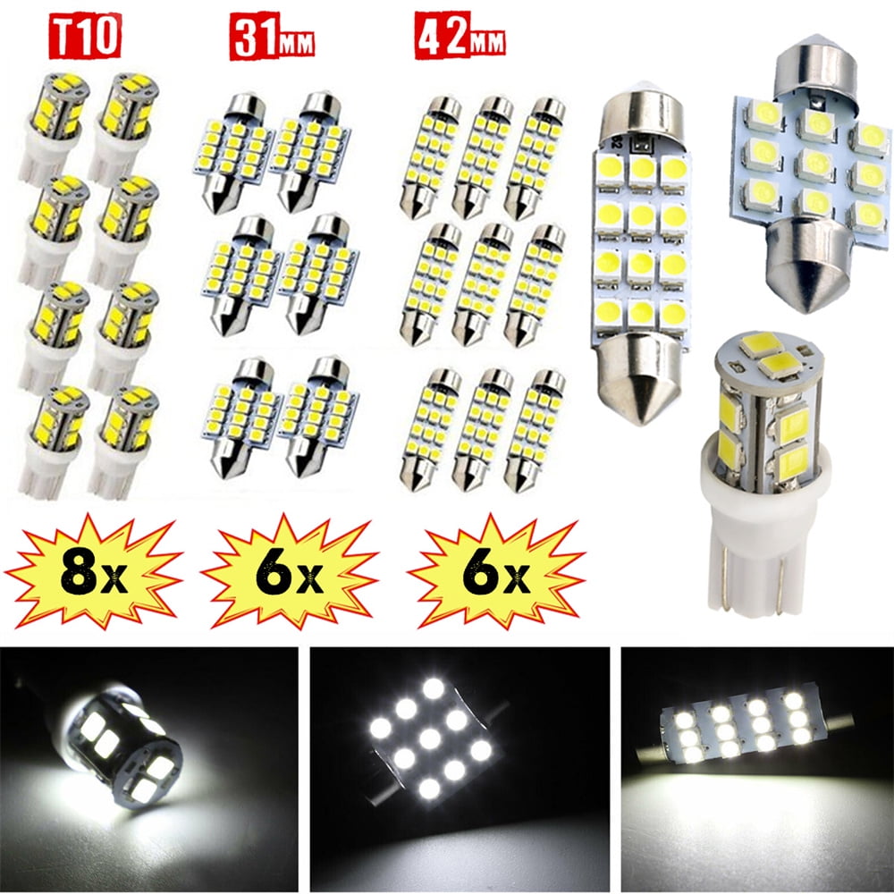 Car Led Bulb, Vehicle Led Combination Set of 20 Sets, Used for Car ...