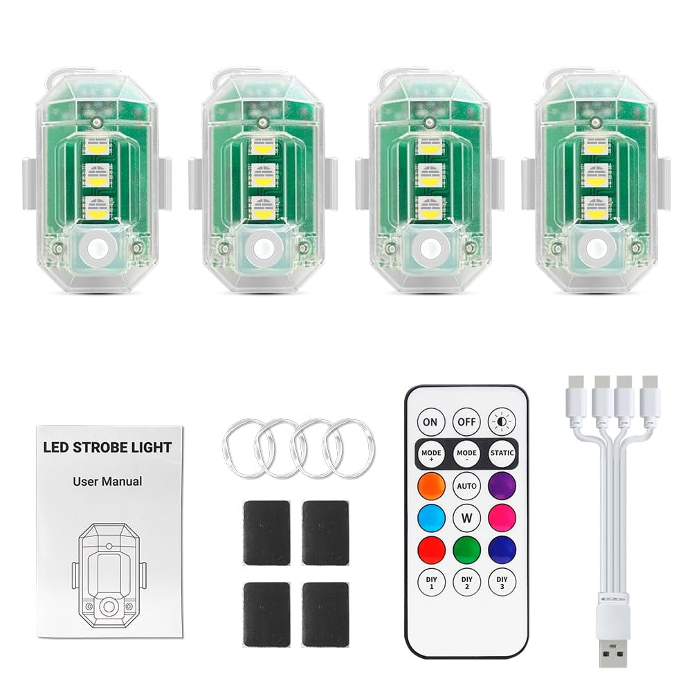 Car Led Lights Interior IFF17 Wireless,High Brightness RGB Drone ...