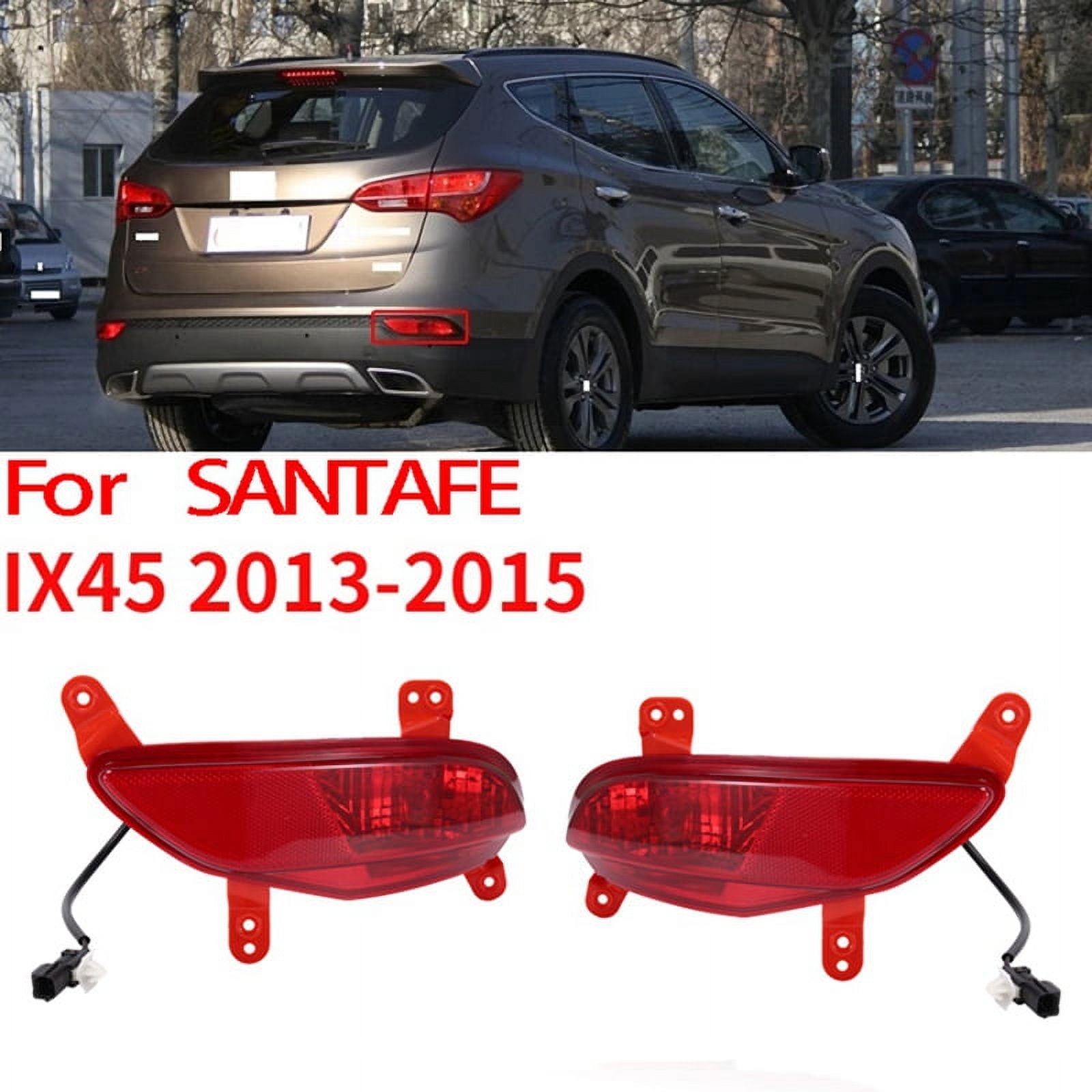 Car Left Rear Bumper Fog Light Parking Warning Reflector Taillights ...