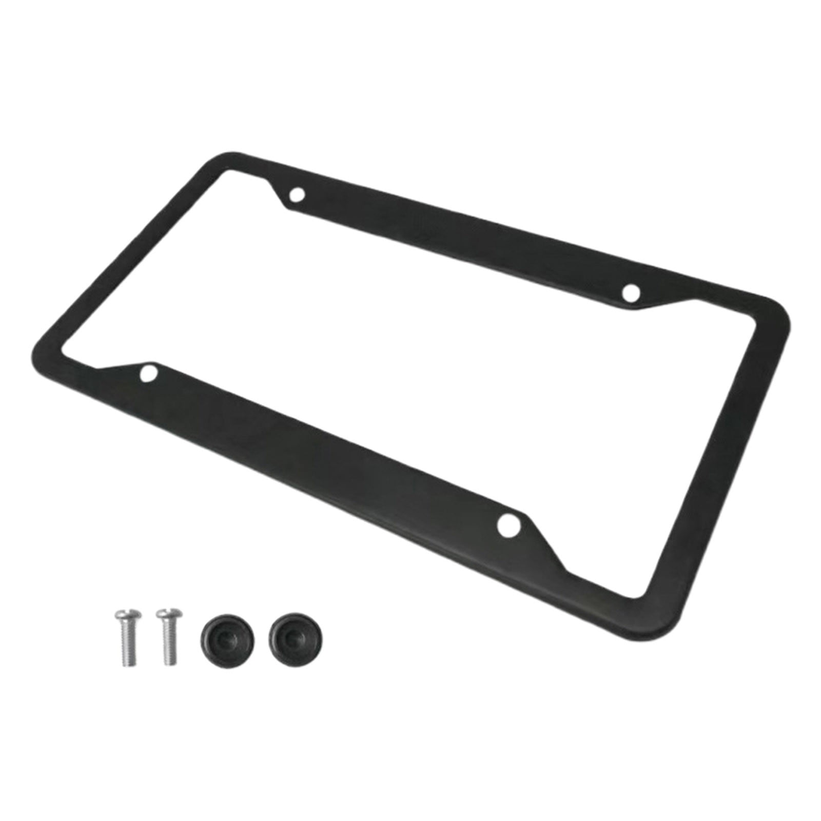 Car License Frame, Durable Metal License Mount with Screws, Front or ...