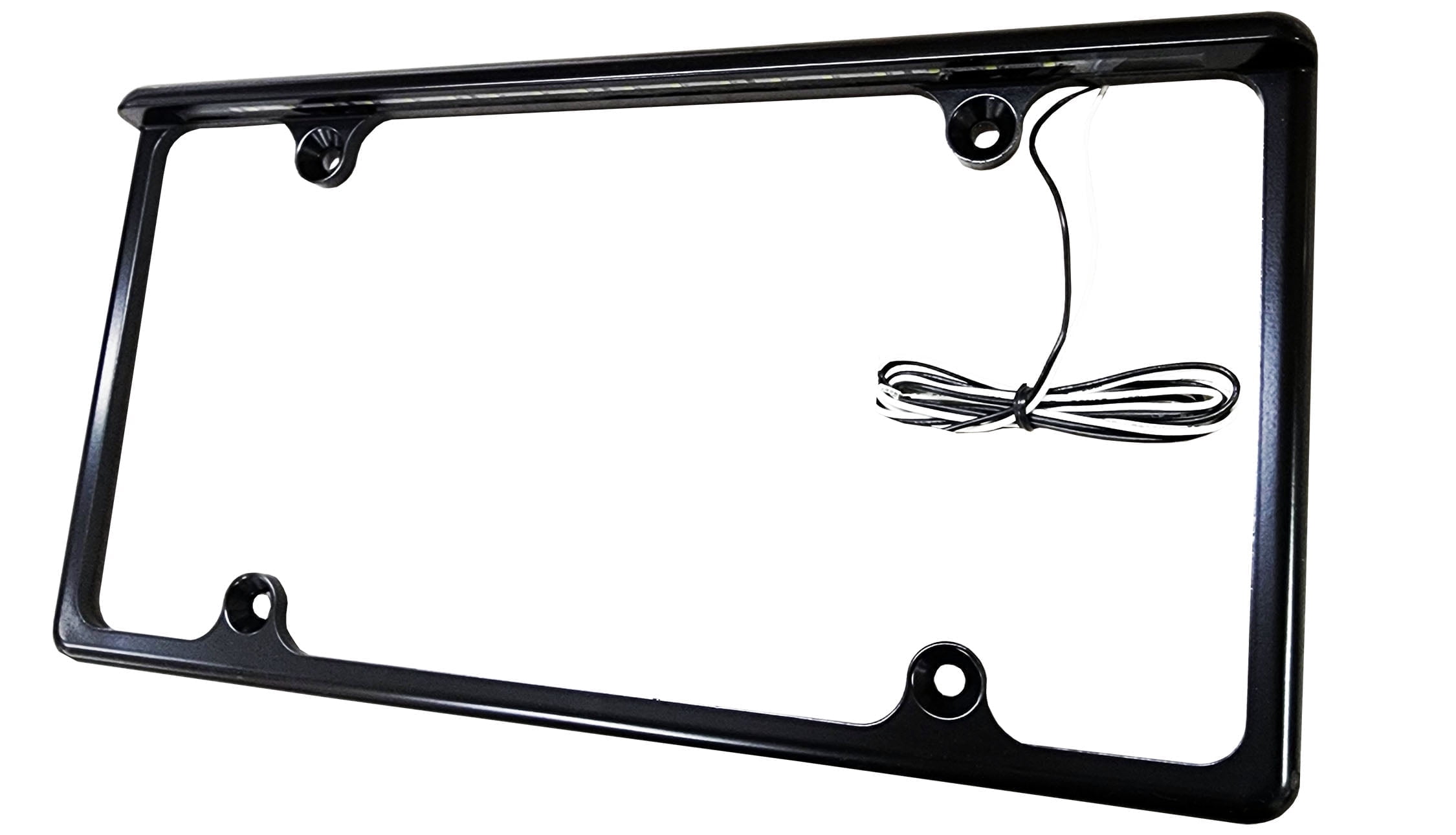 Radiantz LED Lighting Chrome Car License Plate Frame with LED Light ...