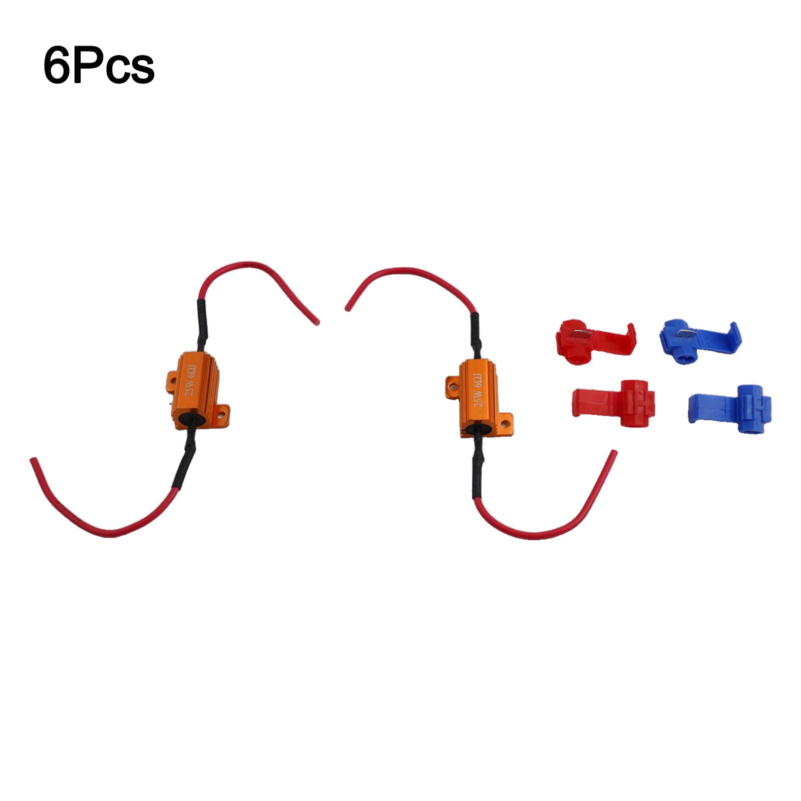 Car Load Resistors Canceller For LED Turn Signal Light Load Resistor ...