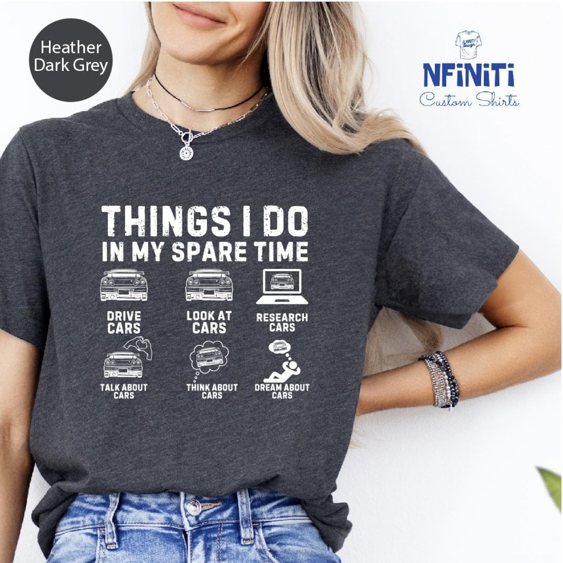 Car Lover T-Shirt, Mechanic Car Guy Gift All Size S-5Xl - Walmart.com