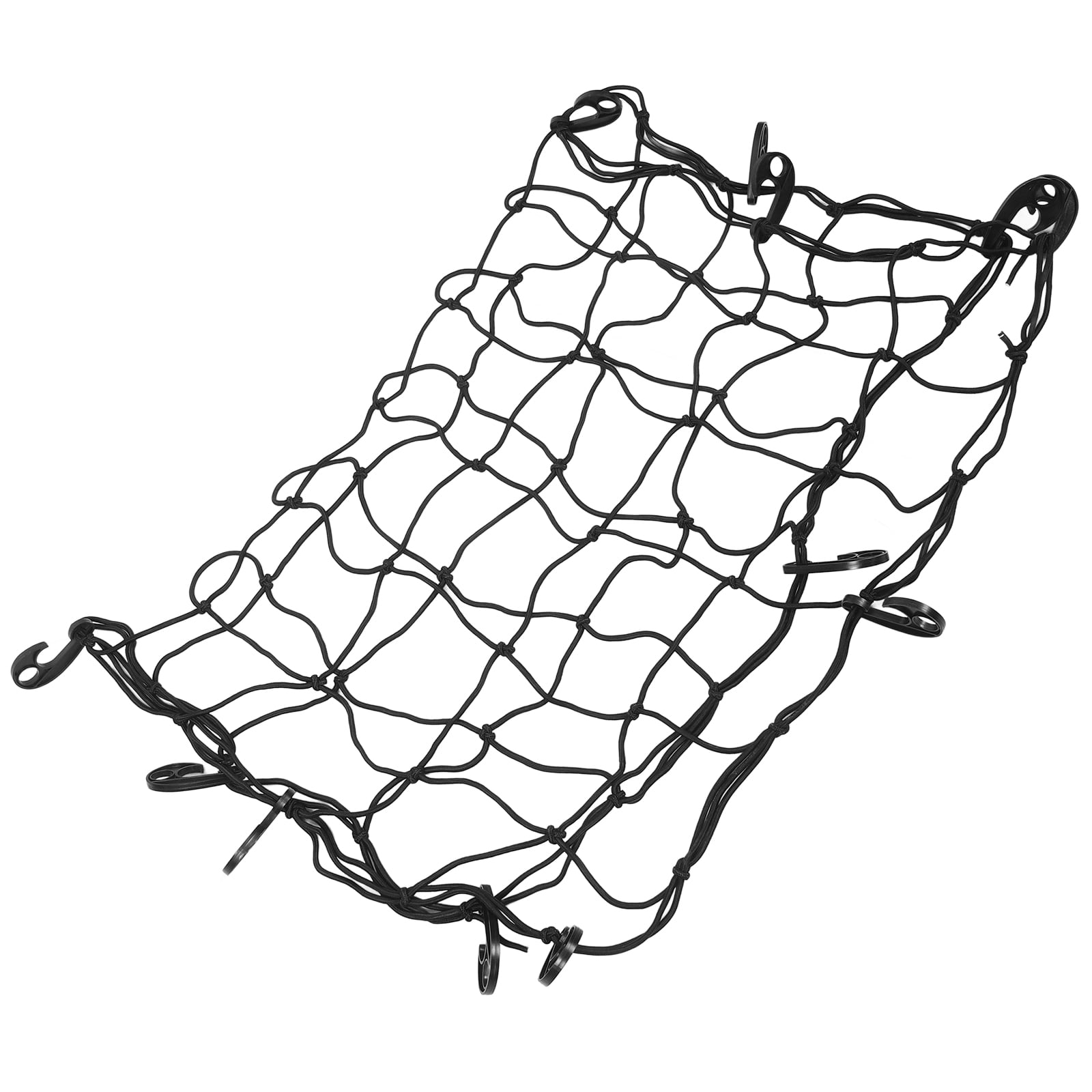 Car Roof Cargo Net Elastic Rubber Luggage Net Bag Plastic Mesh for Car ...