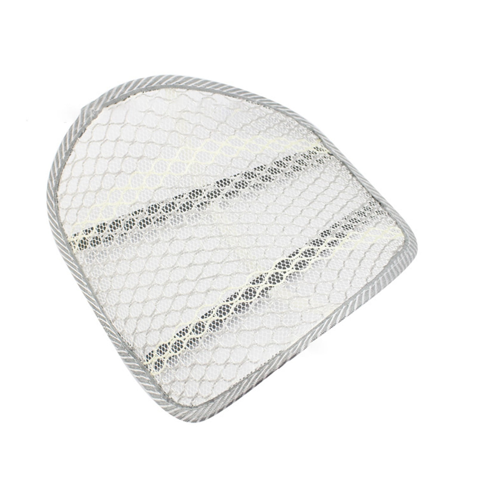 Car Lumbar Support Cushion, Cooling Mesh Back Rest, Yellow, 16.54X14.57 ...