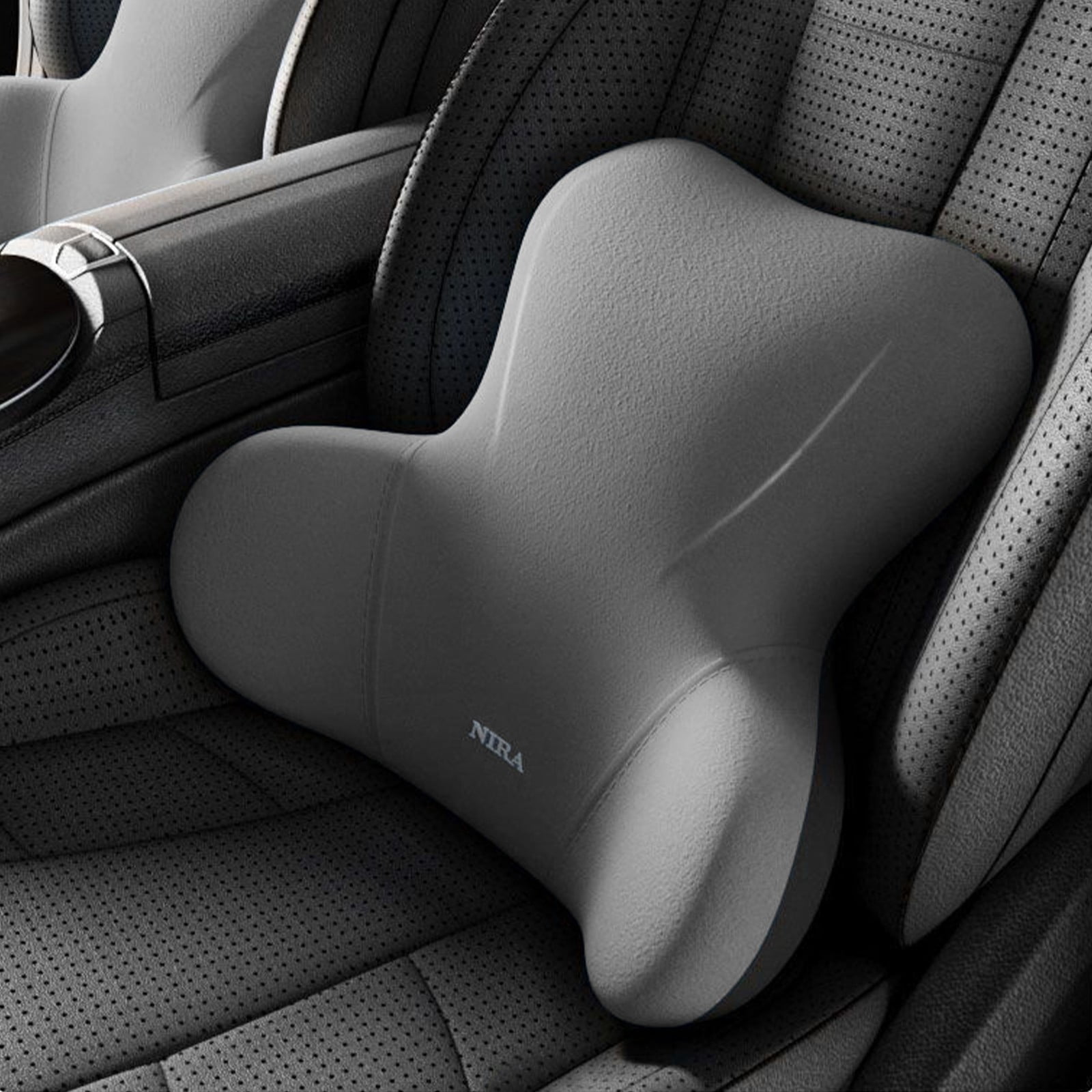 Car Lumbar Support Pillow, Ergonomic Car Seat Lumbar Cushion with ...