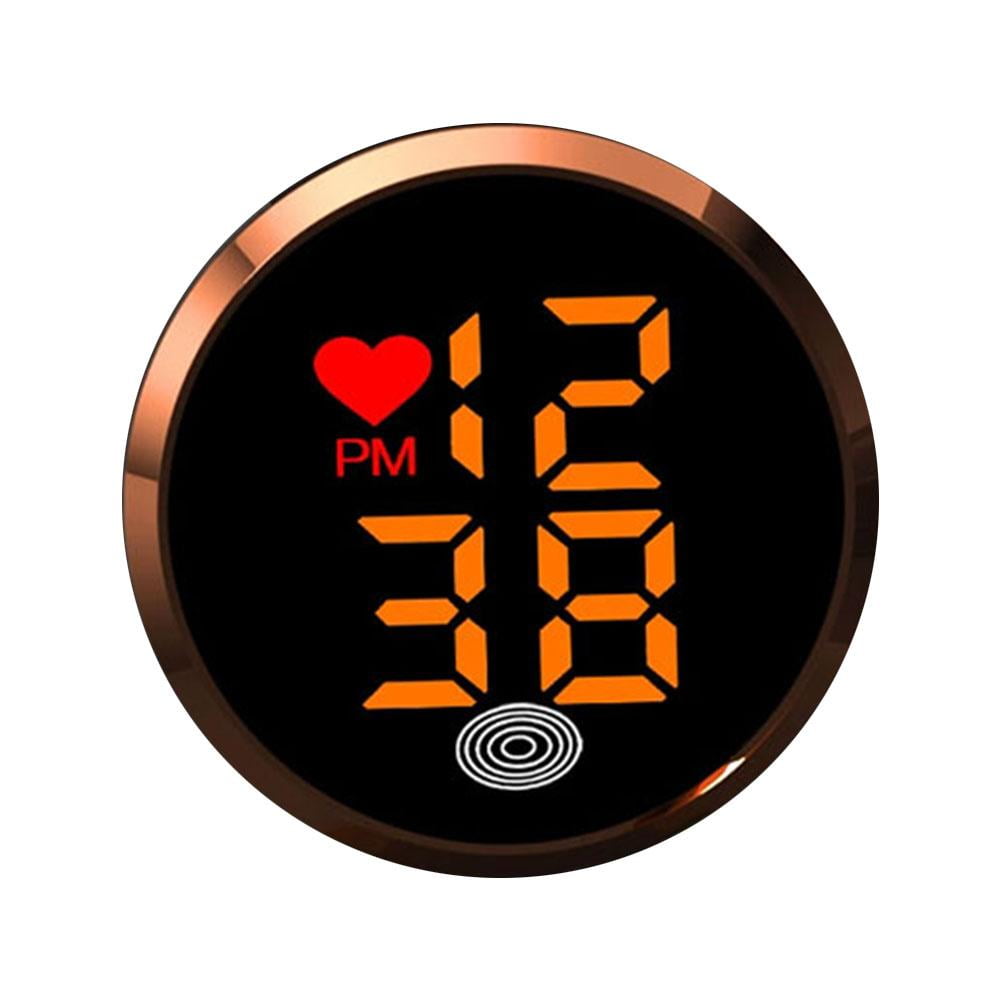 Car Luminous Clock: ABS Material, Touch Button, Direct Installation for ...