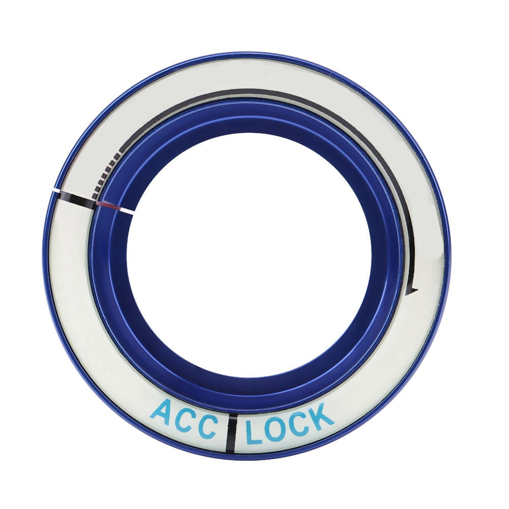 Car Luminous Ignition Switch Ring Circle Key Hole Cover Trim for Ford ...