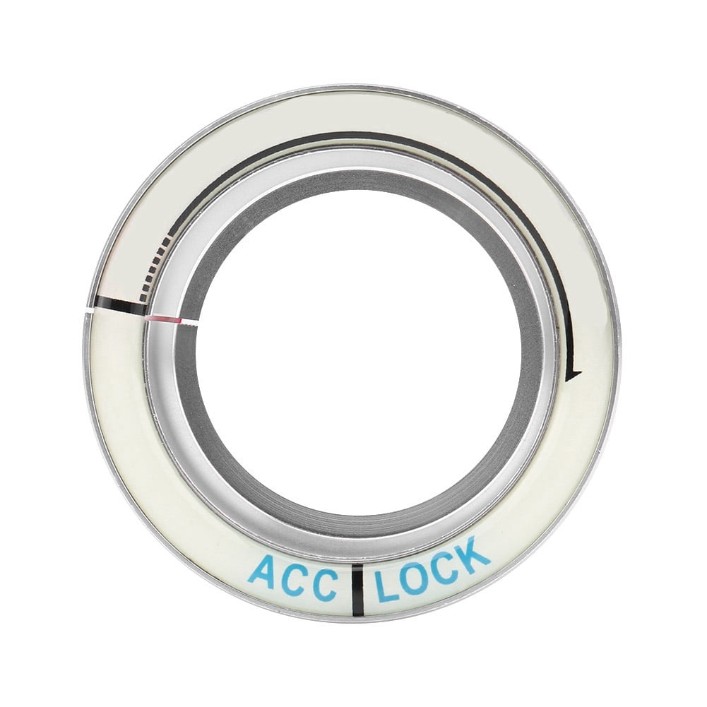Car Luminous Ignition Switch Ring Circle Key Hole Cover Trim for Ford ...
