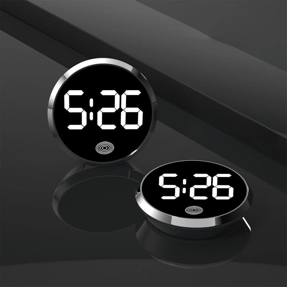 Car Luminous LED Digital Clock Type Electronic Clocks Stick-On Mini ...