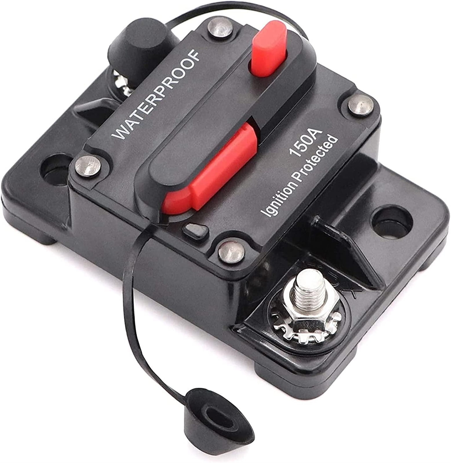 Car Marine Circuit Breaker with Manual Reset Surface-Mount for Audio ...