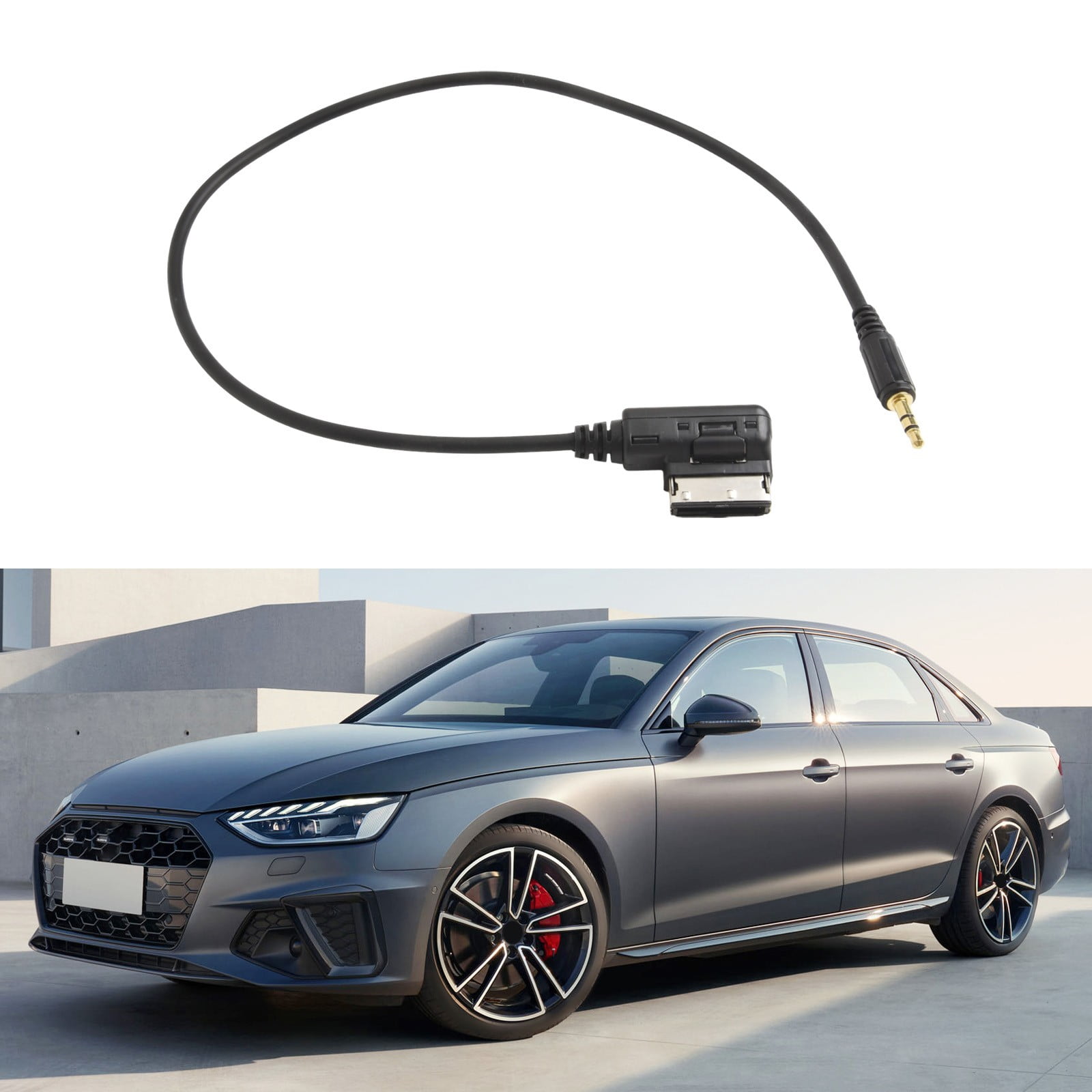 Car Media For Ami Mmi Aux 3.5Mm Adapter Cable Media Interface For Golf ...