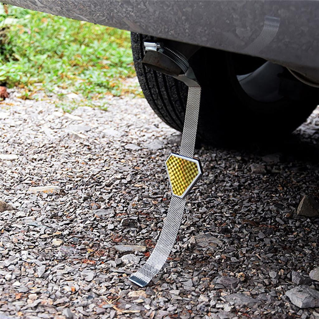 Car Metal Anti Static Strap Earth Belt Ground Wire W Adjustable Yellow ...