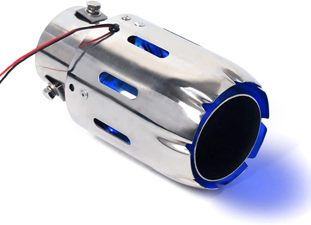 Car Metal Exhaust Pipe, Sovob Automobile Exhaust Pipe With Led Lights ...