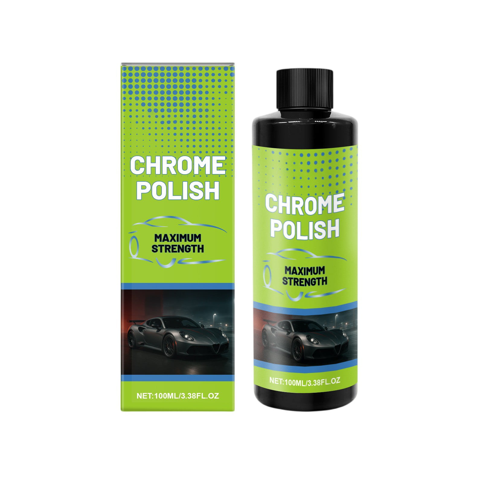Car Metal Polish, Sprayable Metal Polish And Cleaner,UV Blocking,Multi ...