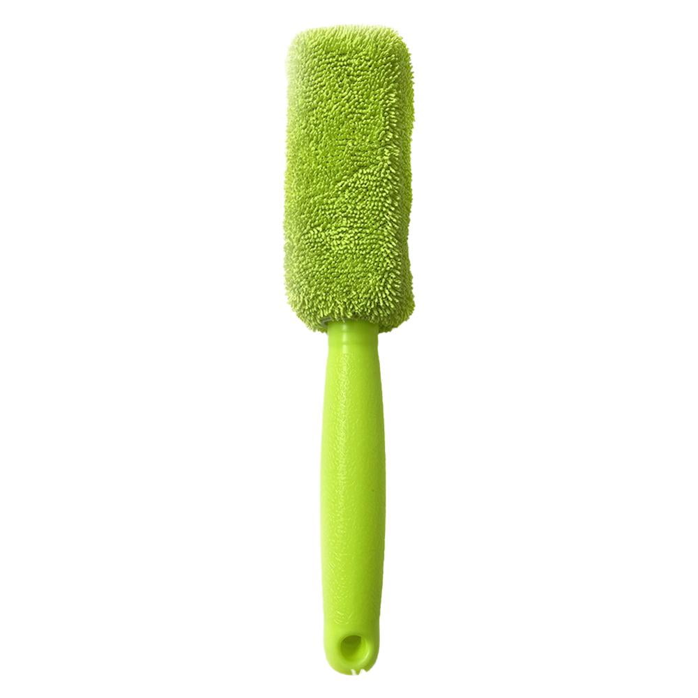 Car Microfiber Whl Tire Rim Brush Car Wash Cleaner Plastic Handle* W3R8 ...