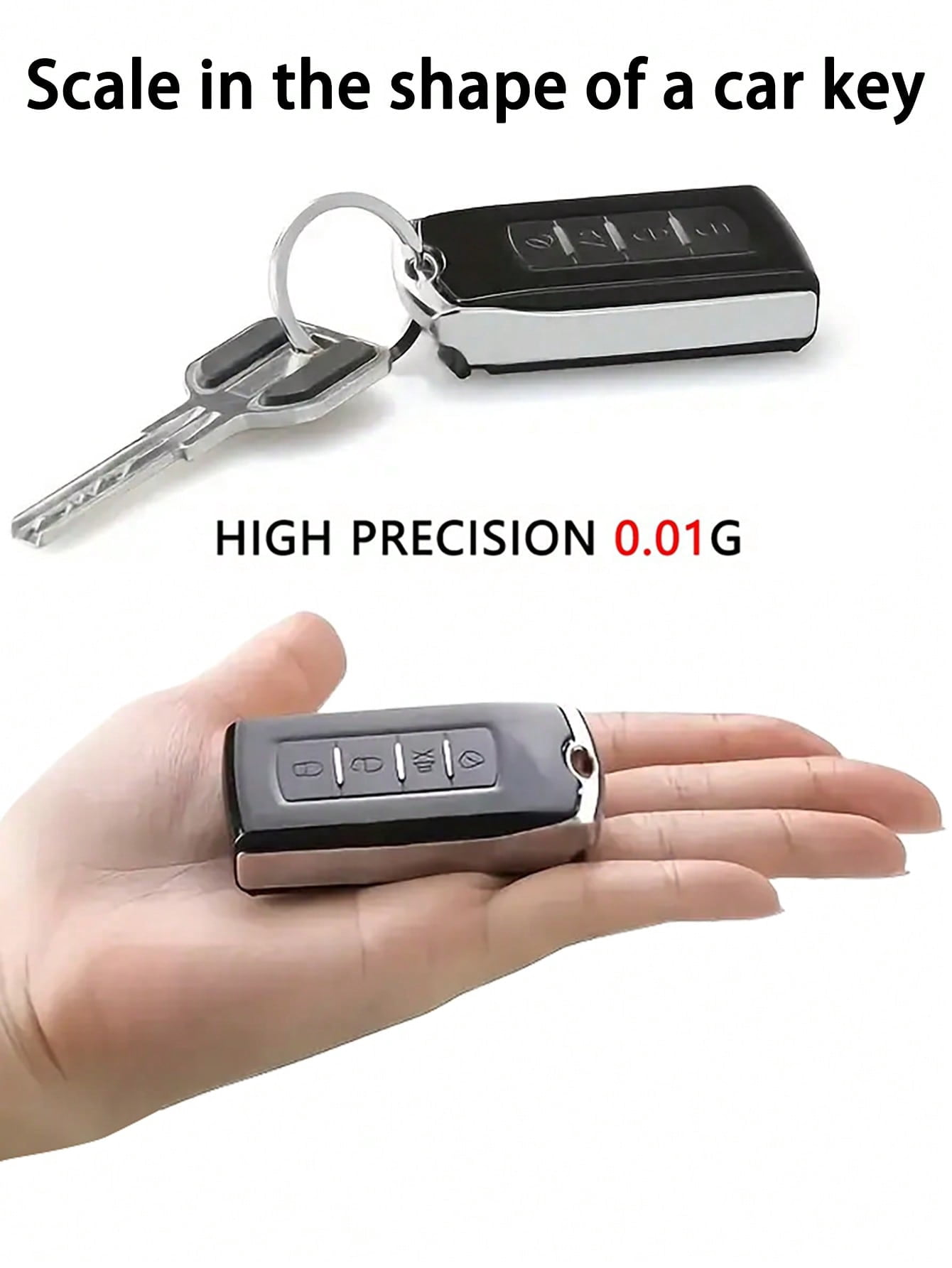 A Car Mini Key Type Weighing Digital Pocket Scale Equipped With 0 01g ...