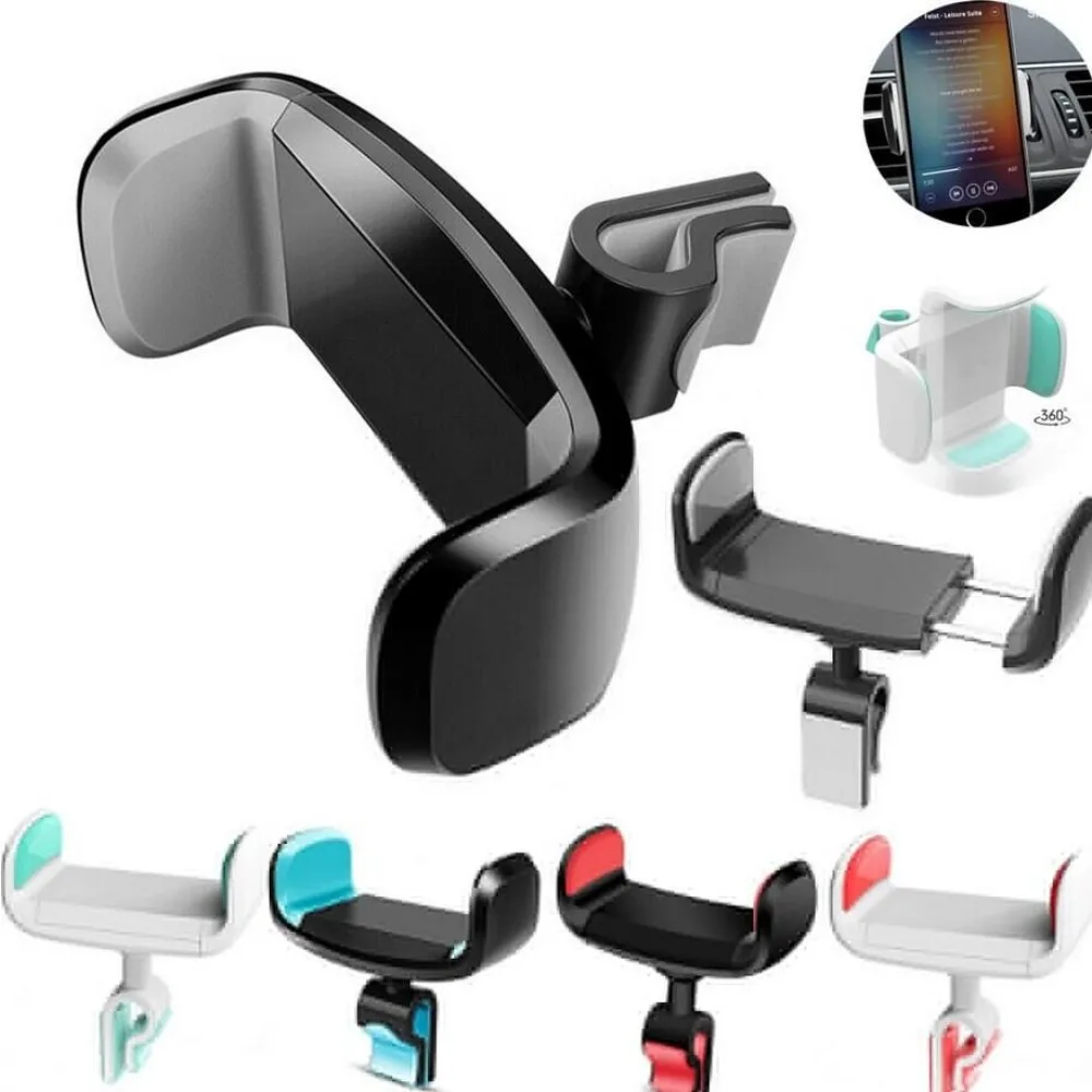 Car Mobile Phone Holder Universal 360 Degree Mini Stand Bracket In Auto ...