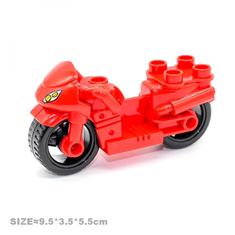 Car Model Children Assemble Toys Big Building Blocks City Traffic Parts ...