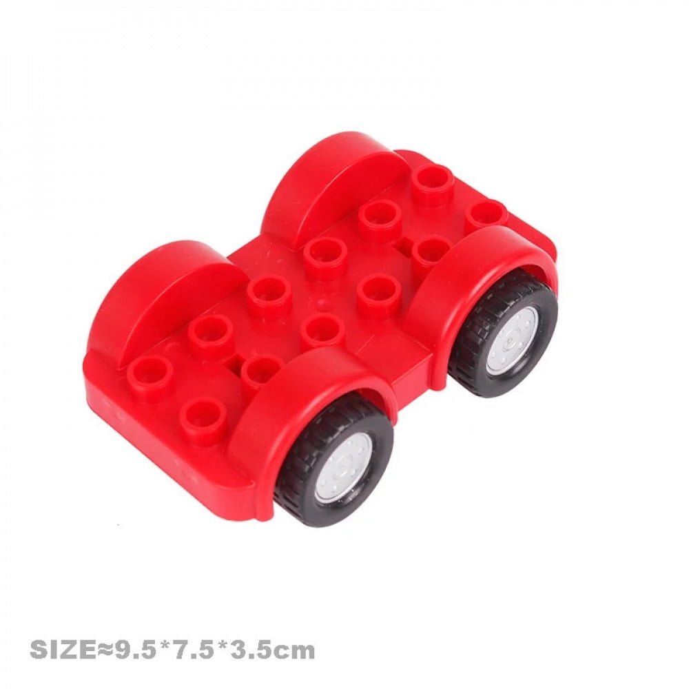 Car Model Children Assemble Toys Big Building Blocks City Traffic Parts ...