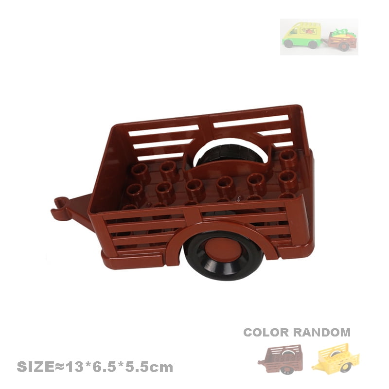 Car Model Children Assemble Toys Big Building Blocks City Traffic Parts ...