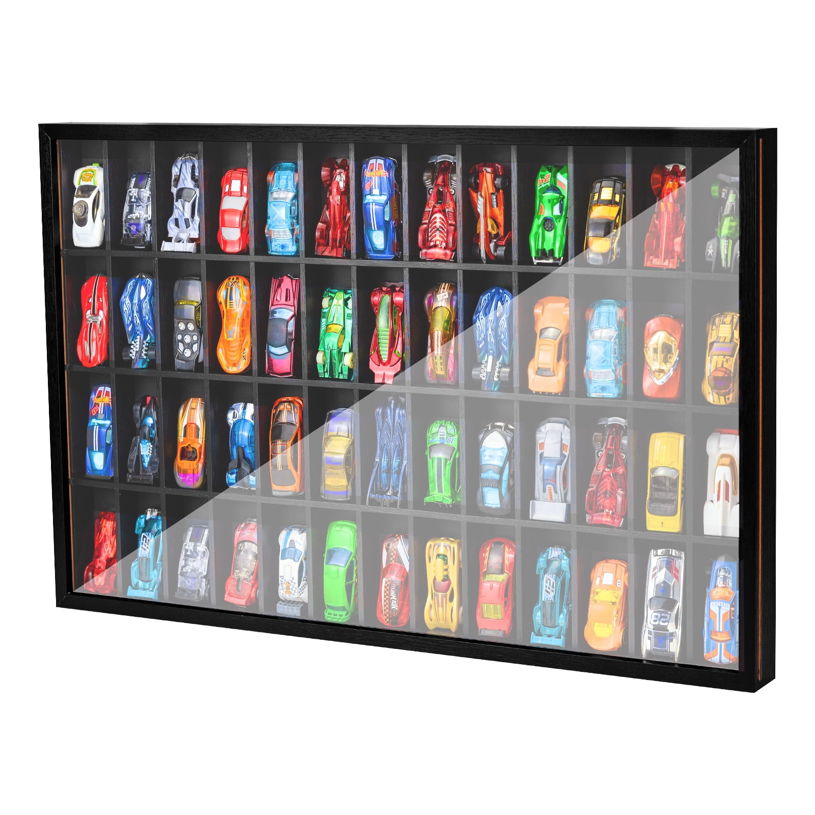 Wall Mounted Model Car Display Case 1: 64 Scale Diecast Cars Box ...