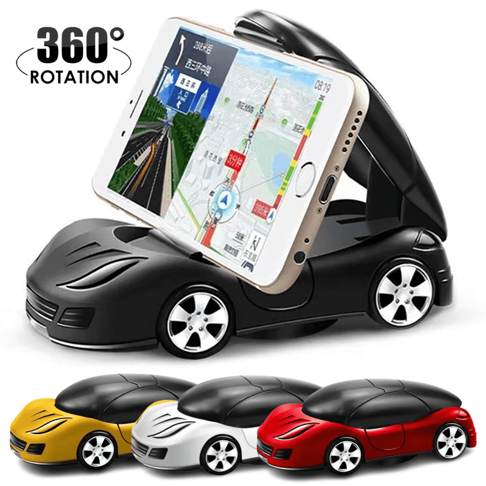 Car Model Mobile Phone Bracket Holder 360 Rotation Multifunction Racing ...