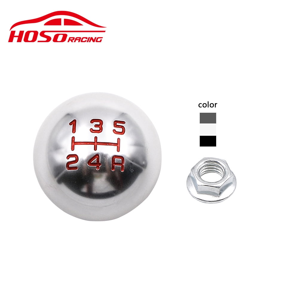 Car Modification Gear Head 5/6 Speed round Wave Lever Head Manual Gear ...