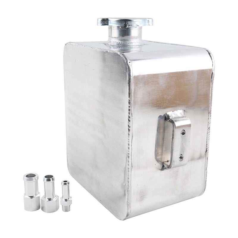 Car Modification Permeable Bubble Pot Aluminum 2.5L Coolant Radiator ...