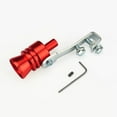 Car Modification Turbo Whistle Red Car Modified Turbo Whistle Exhaust ...