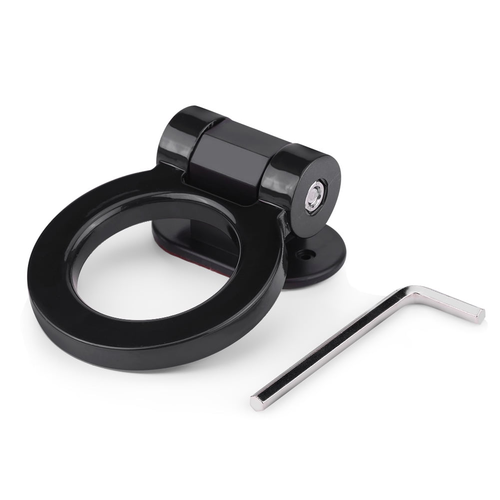 Car Modified Adhesive Traction Round Ring Towing Bars Trailer Hook ...