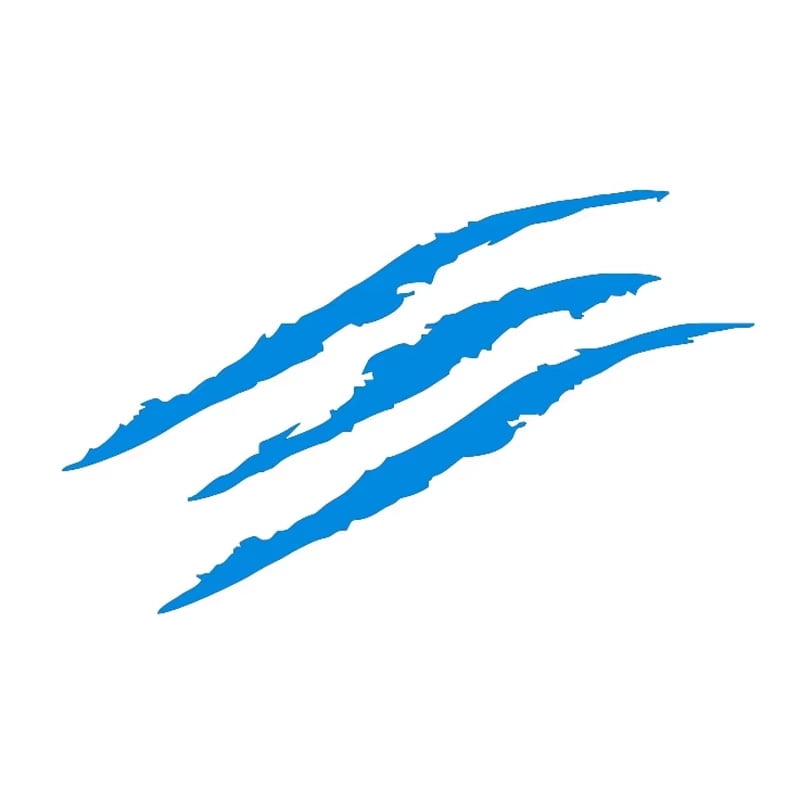 Car Monster Claw Scratch Decal Reflective Sticker For Car Auto ...