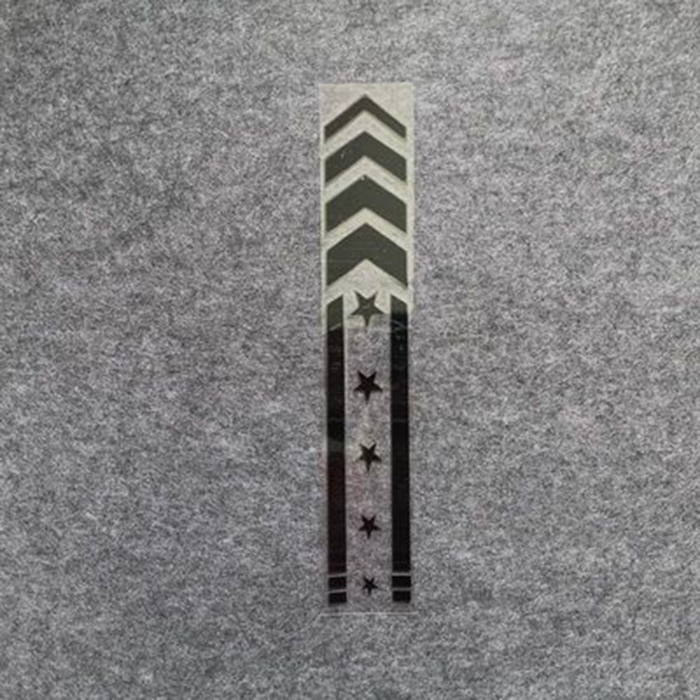 Car Motorcycle Reflective Arrow Decals Rim Stripe Wheel On Fender Tape ...