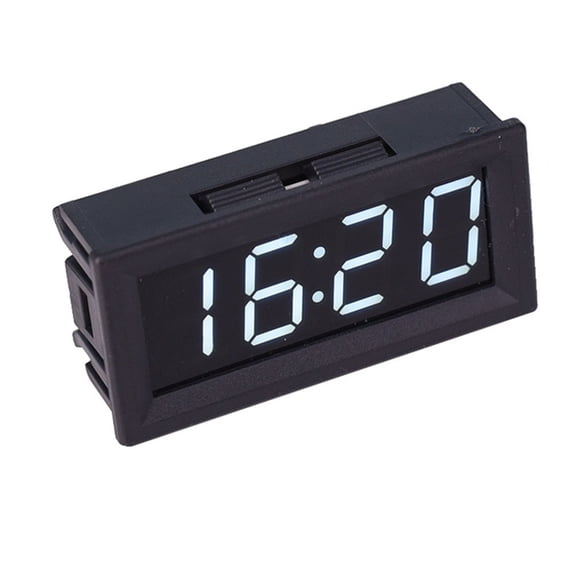Car Motorcycle Timer Electronic Clock Universal Digital Display Led Off ...