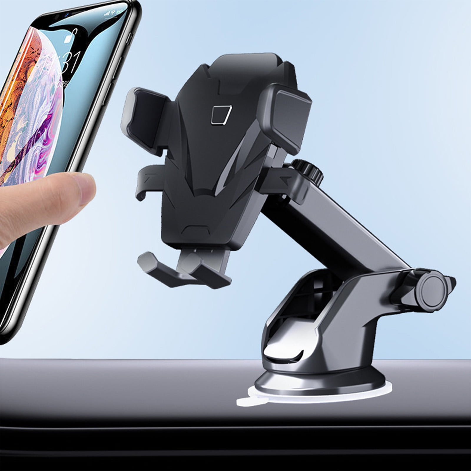 Car Mount For Iphone Car Phone Mount Super Stable Upgraded Hook Car ...