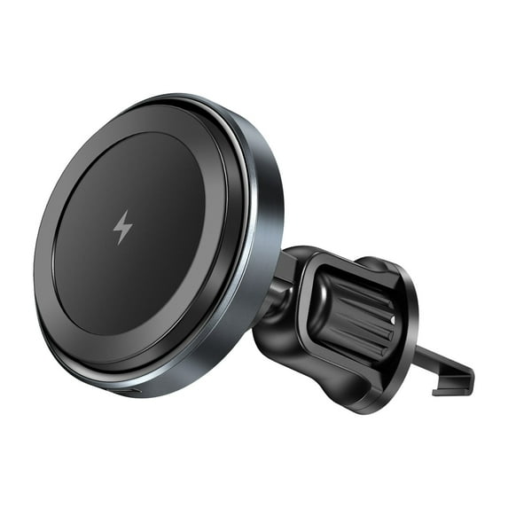 Car Mount Mag.netic Wireless Charger For Ai.r .V.ent With 15W Fast ...