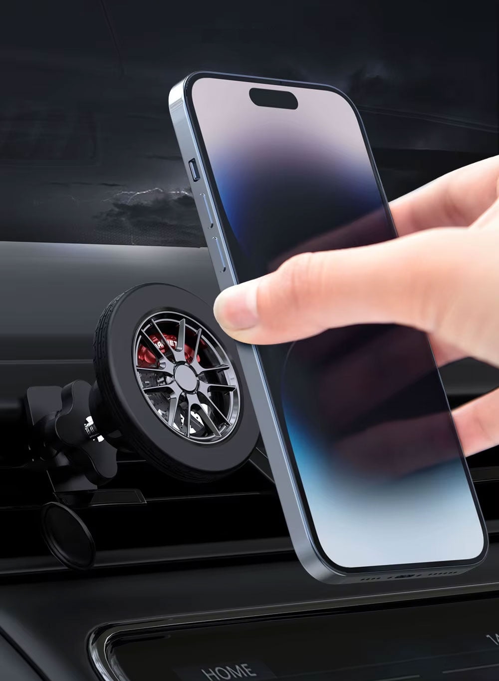 Car Mount Magnetic Air Vent for Samsung Galaxy S25/ S25 Plus/ Ultra ...