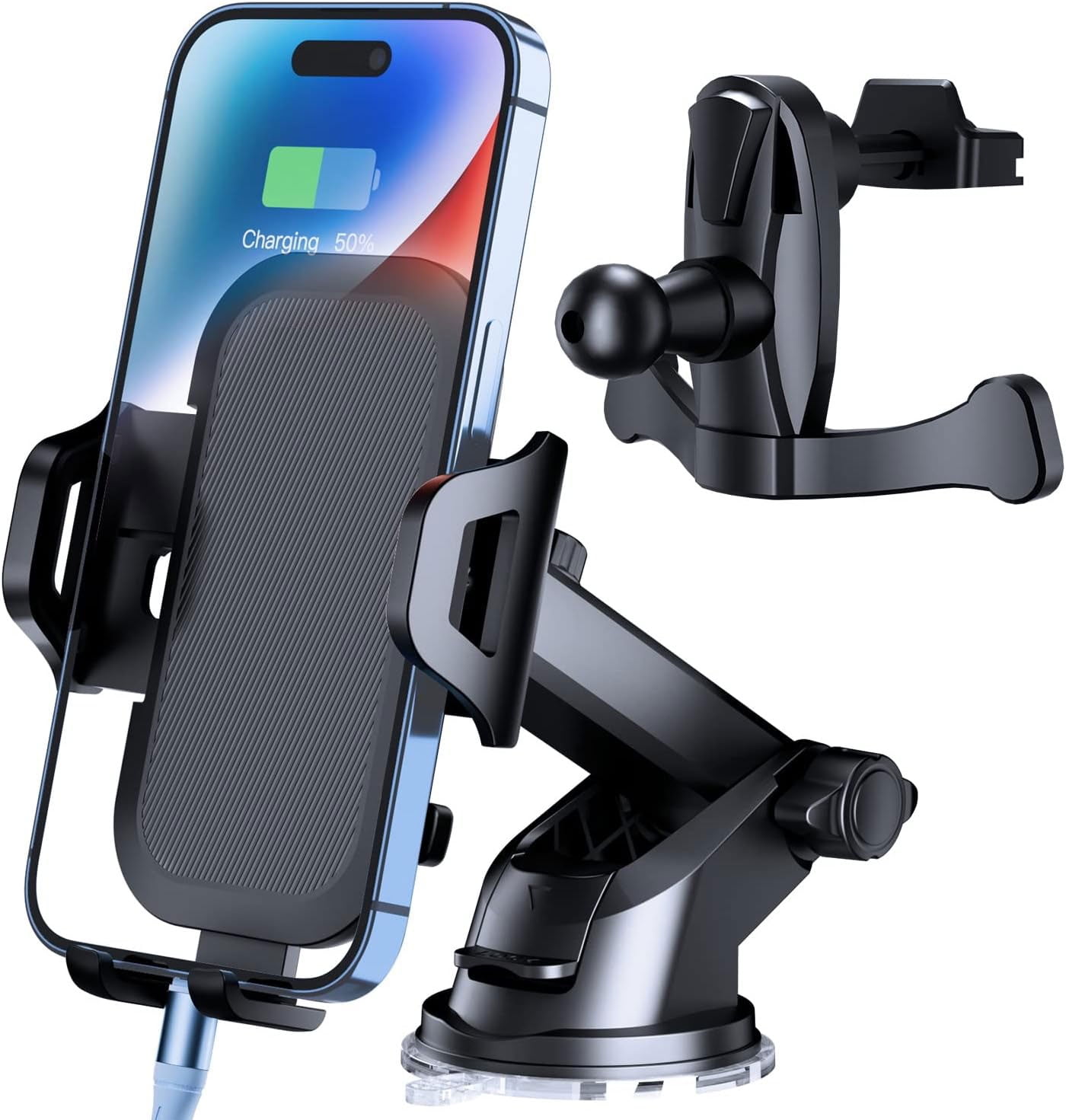 Car Mount Windshield for Samsung Galaxy S25/ S25 Plus/ Ultra - Air Vent ...