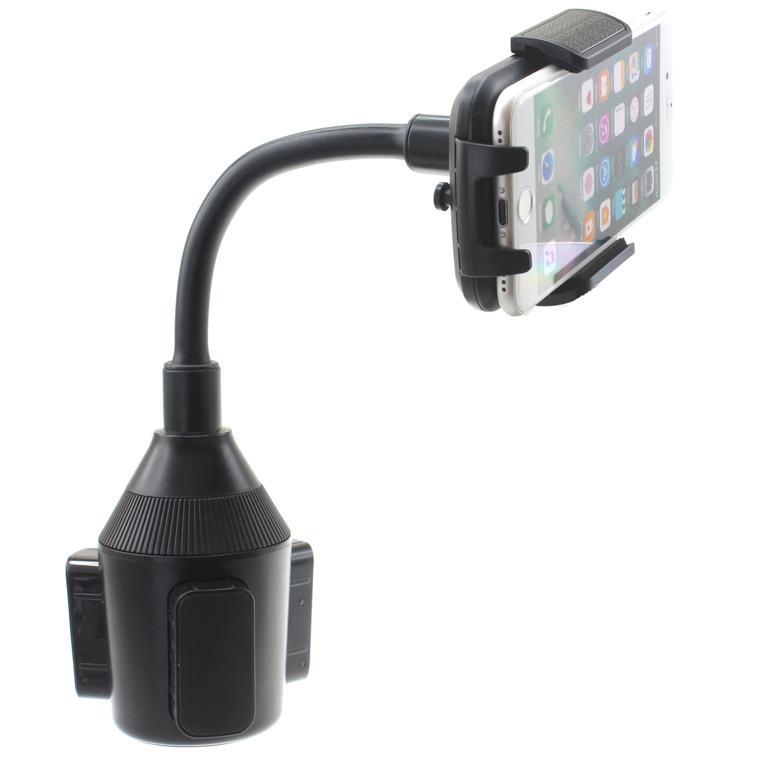 For Sonim XP8/XP10/XP5plus - Cup Holder Car Mount - Swivel Cradle Dock ...