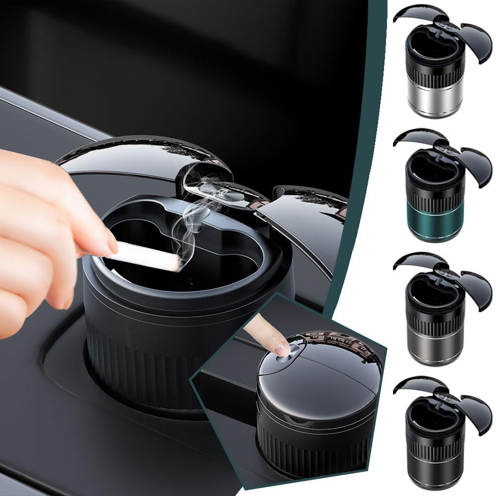 Car Mounted Intelligent Ashtray With Lid Infrared Automatic Sensing New ...