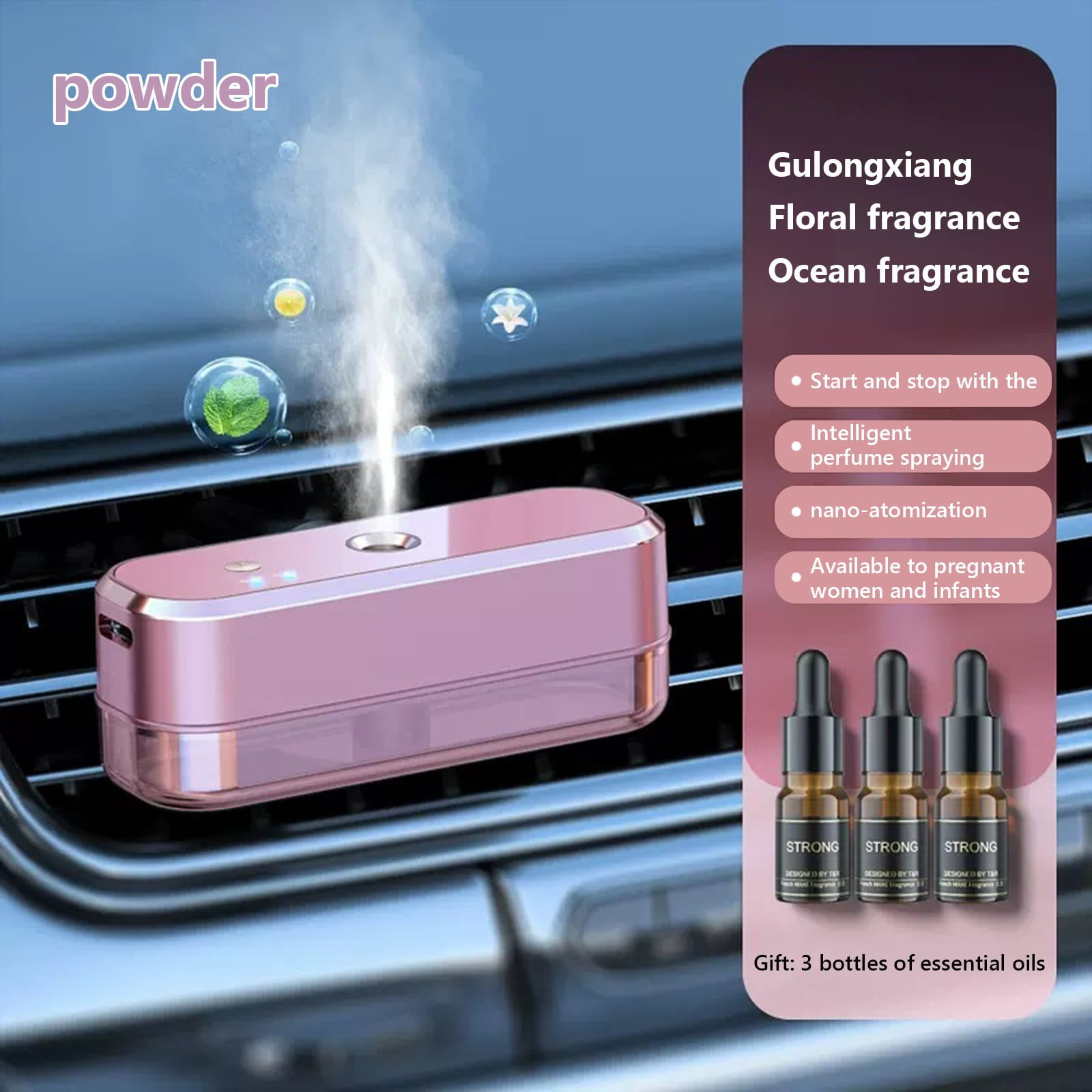 Car Mounted Intelligent Spray Perfume for Freshness Atomization ...