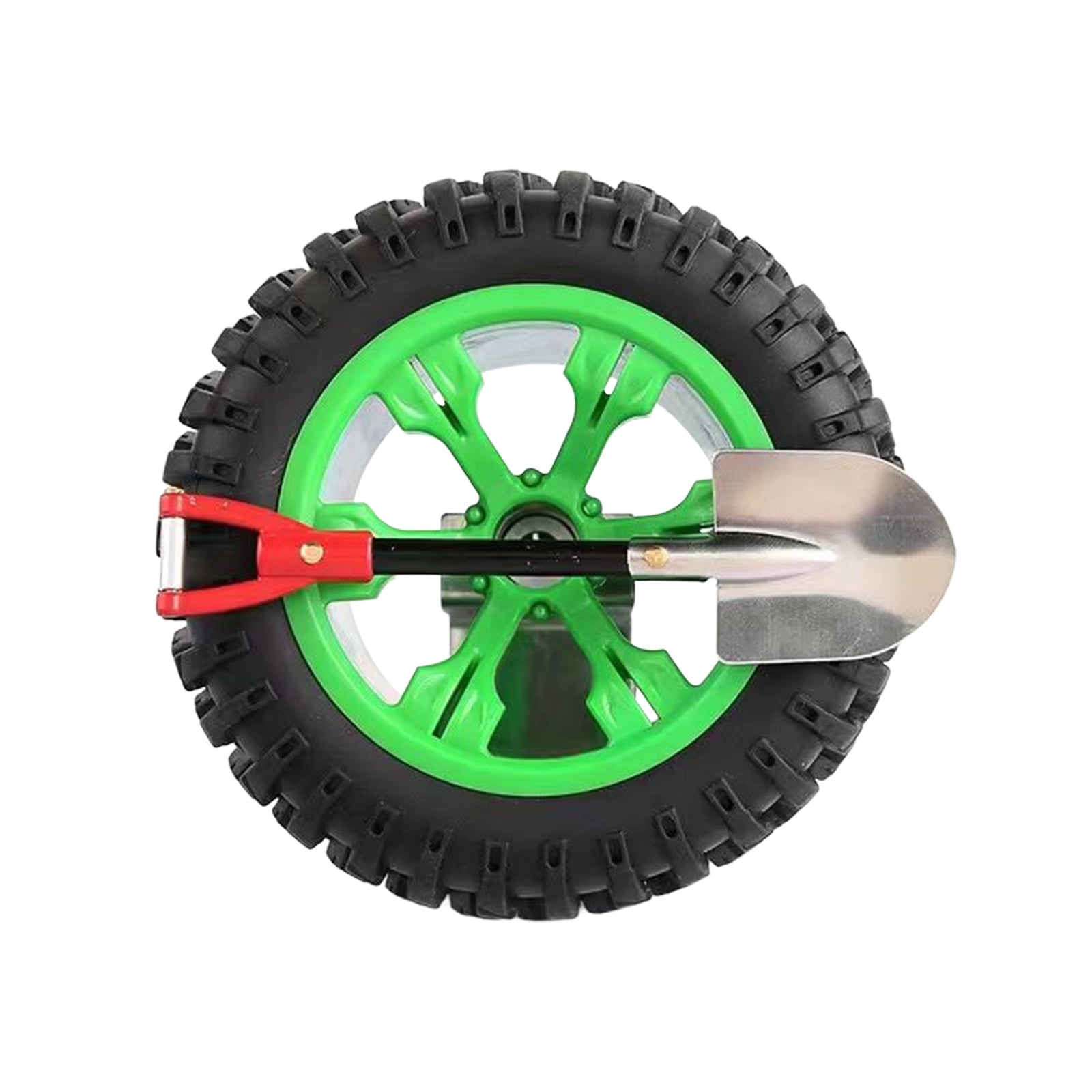 Car Mounted Mini Spare Tire Trunk Small Tire Small Shovel Motorcycle ...
