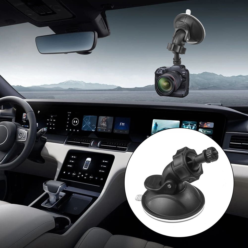 Car Mounted Recorder Bracket Dash Cam Holder Camera Stand Suction Cup ...