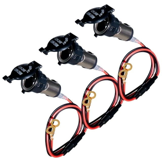 Car Mounted Socket Motorcycle Charging Direct Insertion Easy ...