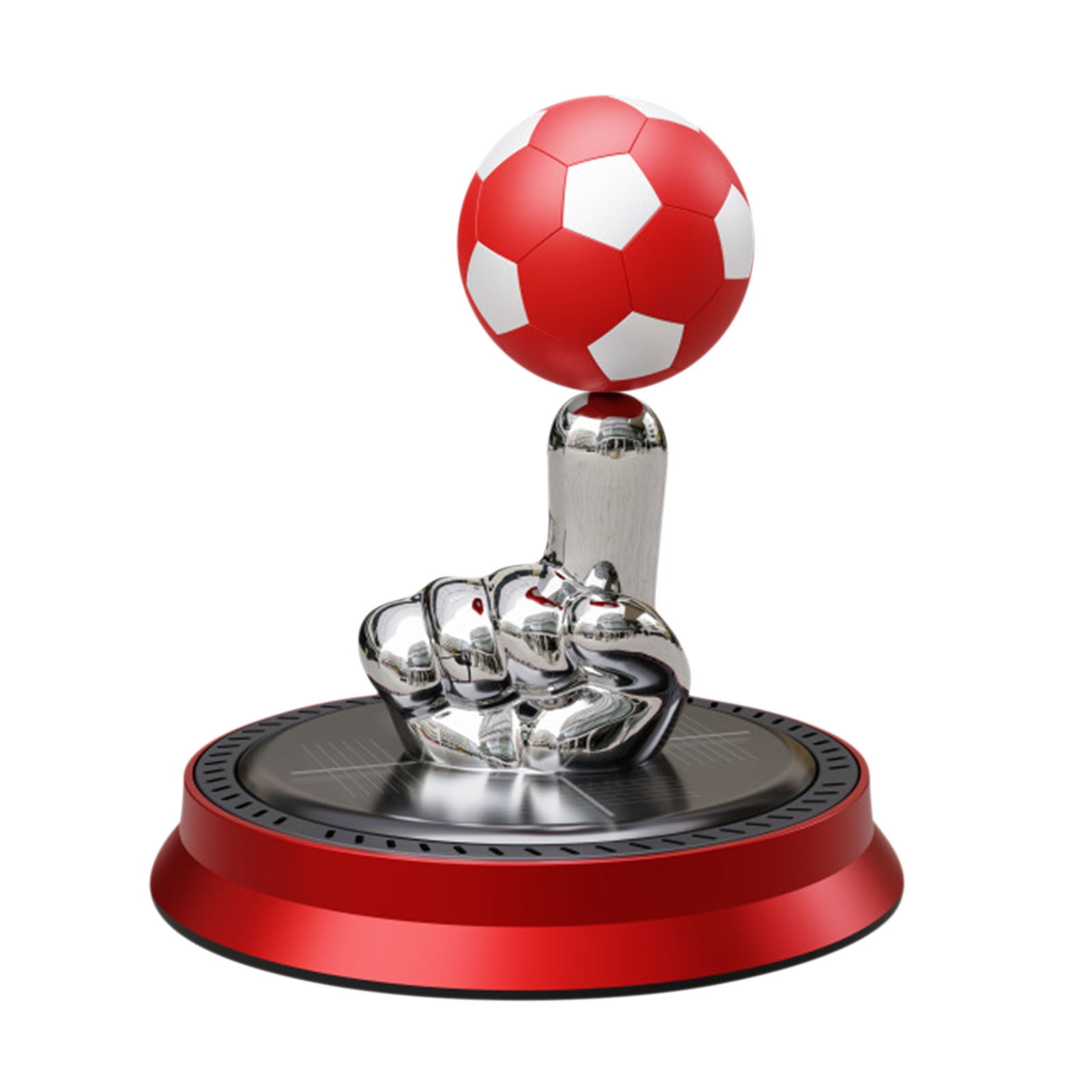 Car Mounted Solar Floating Football Perfume Diffuser, 10ml Fragrance ...