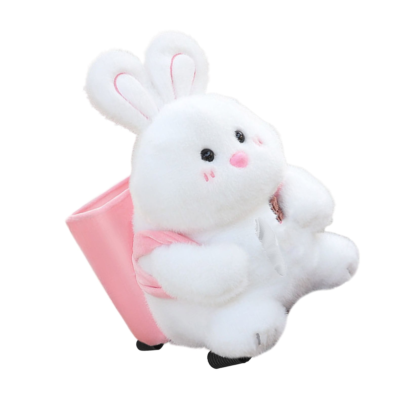 Car Mounted Tissue Box 2 in 1 Cartoon Plush Dolls Auto Armrest Box ...